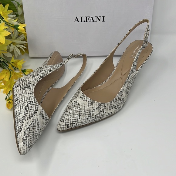 Alfani | Shoes | Alfani Womens Step N Flex Babbsy Pointedtoe Slingback ...